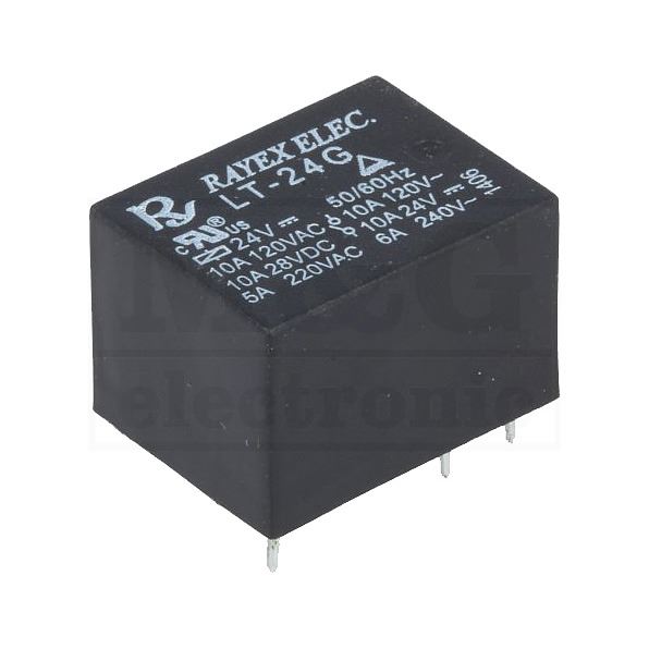 RELEJ RAYEX LT-24G 1xU 10A 24V DC