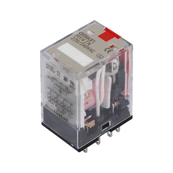 RELEJ OMRON MY4IN 4xU 5A 220/240 V AC