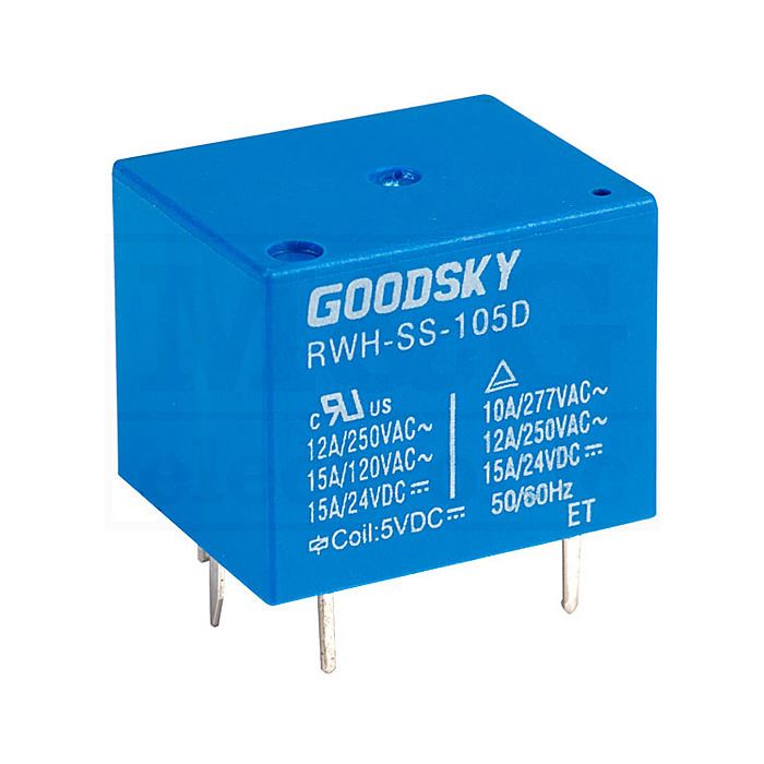 RELEJ GOODSKY RWH-SS-105D 1xU 15A 5V