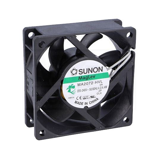 VENTILATOR AC 230V 70x70x25 SUNON Vapo