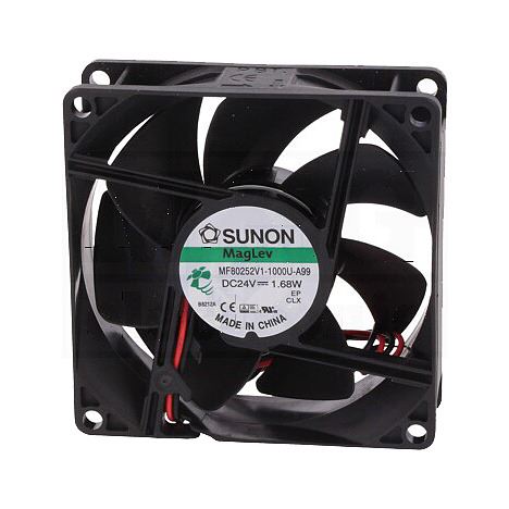 VENTILATOR DC 24V 80x80x25 SUNON Vapo