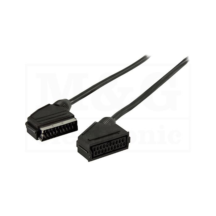 KABL SCART M/SCART Ž 21 PIN 5,0m