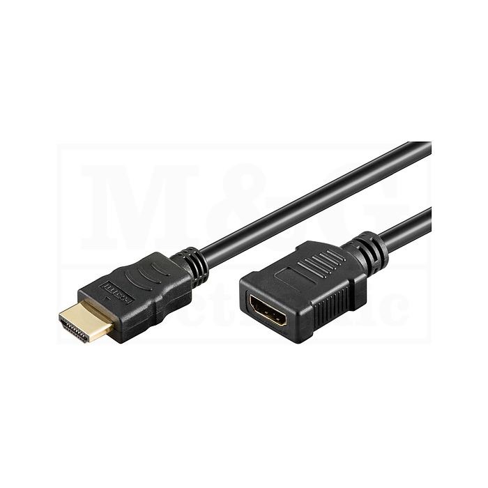 KABL HDMI muški > HDMI ženski 1m