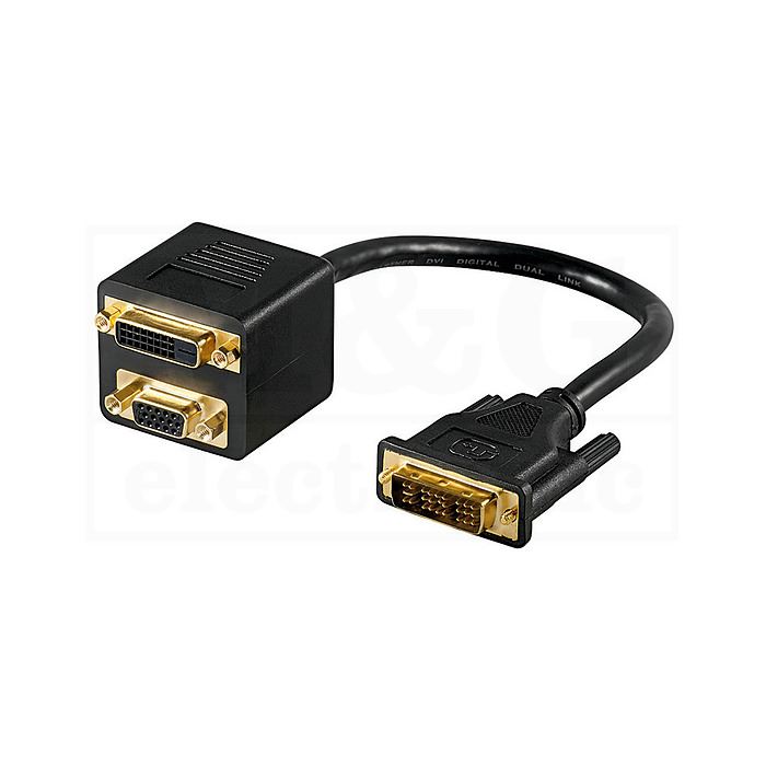 KABL ADAPTER DVI-I/DVI-I+VGA