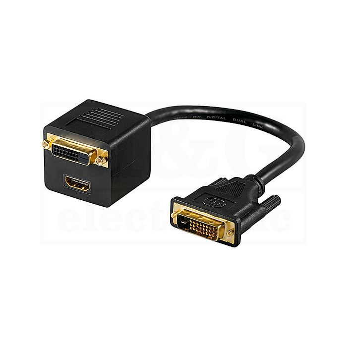 KABL ADAPTER DVI-D/DVI-D+HDMI