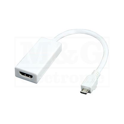 KABL MHL-USB 5-pin Micro B+HDMI Ž+USB Micro B