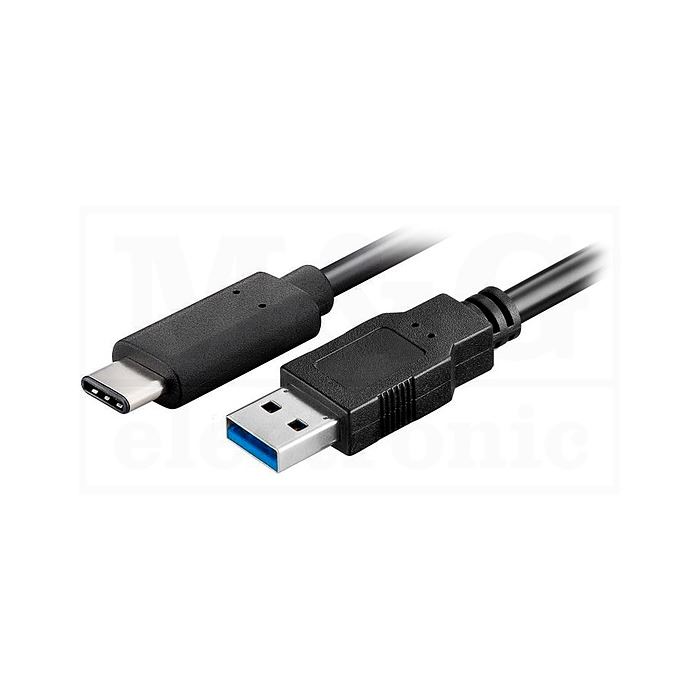 KABL USB C MUŠKI - USB A MUŠKI HS 3.0 0,5m