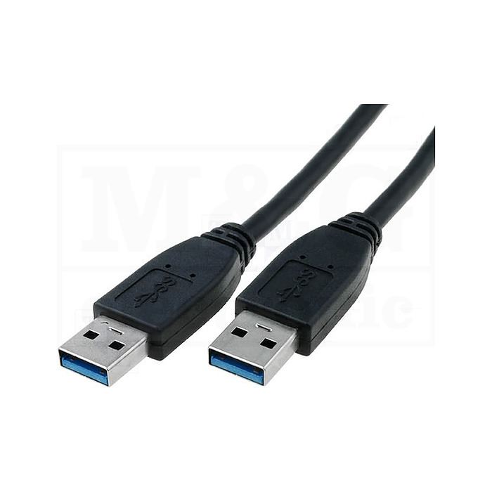 KABL USB A MUŠKI > USB A MUŠKI HS 3m