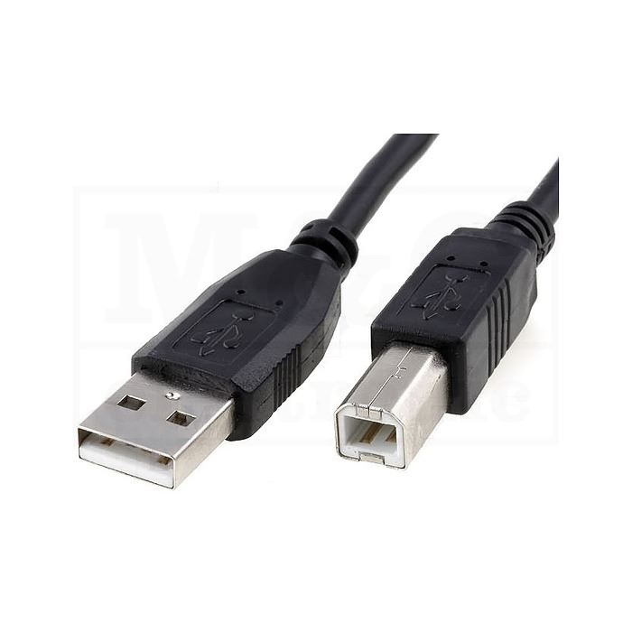 KABL USB A MUŠKI > USB B MUŠKI HS 5m