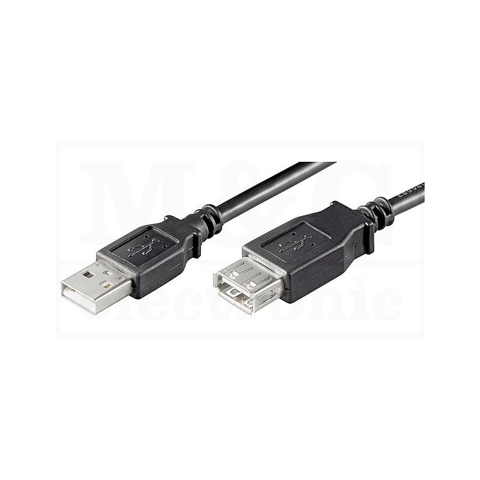 KABL USB A MUŠKI > USB A ŽENSKI HS 3m