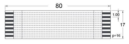 KABL FLET FLEKSIBILNI FFC 10P16-80T2