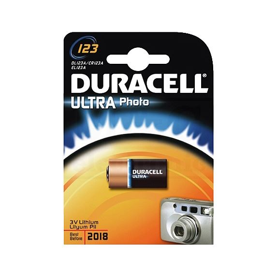 BATERIJA DURACELL CR123A