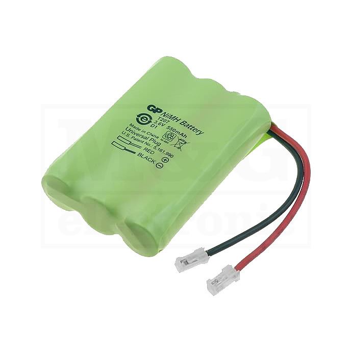 BATERIJA GP NiMh 3,6V 550mAh