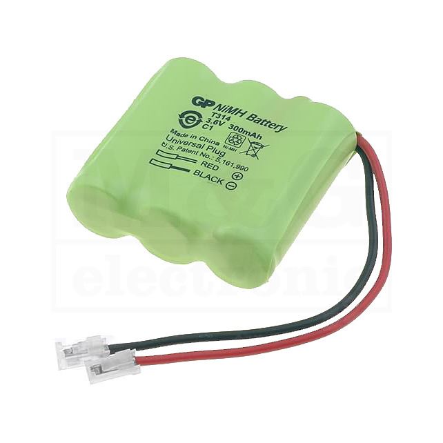 BATERIJA GP NiMh 3,6V 300mAh