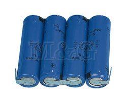 BATERIJA NiCd 4,8V 600 mAh 4xAA