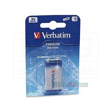 BATERIJA VERBATIM ALKALNA 9V LR22
