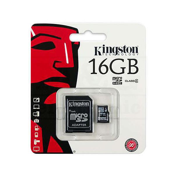 MEMORIJSKA KARTICA - Micro SD 16GB + SD ADAPTER