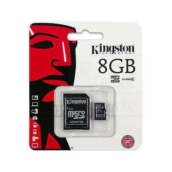 MEMORIJSKA KARTICA - Micro SD 8GB + SD ADAPTER