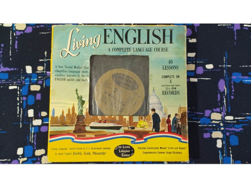 1957 Living English a Complete Language Course (6xLP)