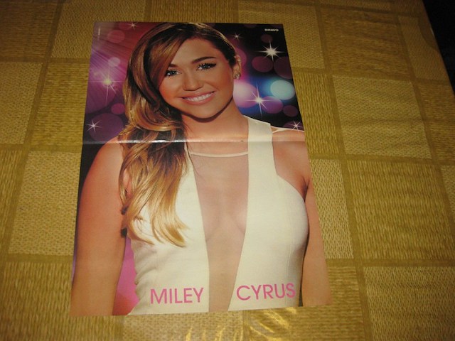 Poster (dvostrani) Miley Cyrus, Avenged Sevenfold