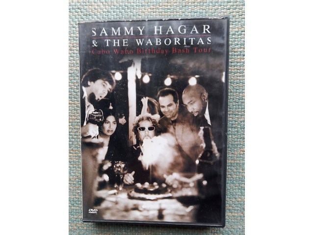 Sammy Hagar Cabo Wabo birthday bash tour 2 x DVD