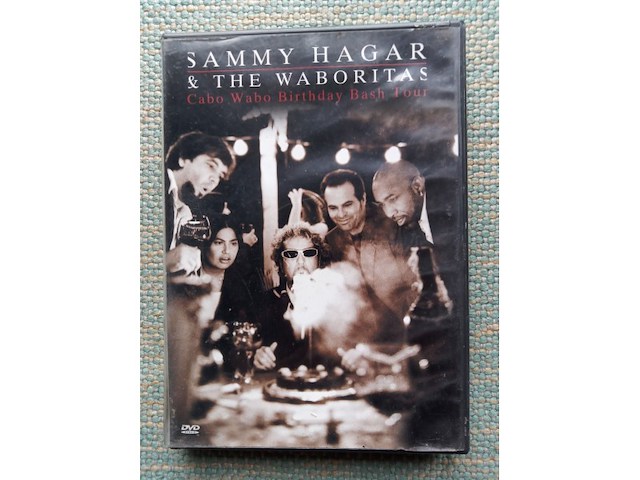 Sammy Hagar Cabo Wabo birthday bash tour 2 x DVD