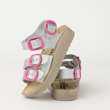 Sandale za devojčice 070/45 srebrne