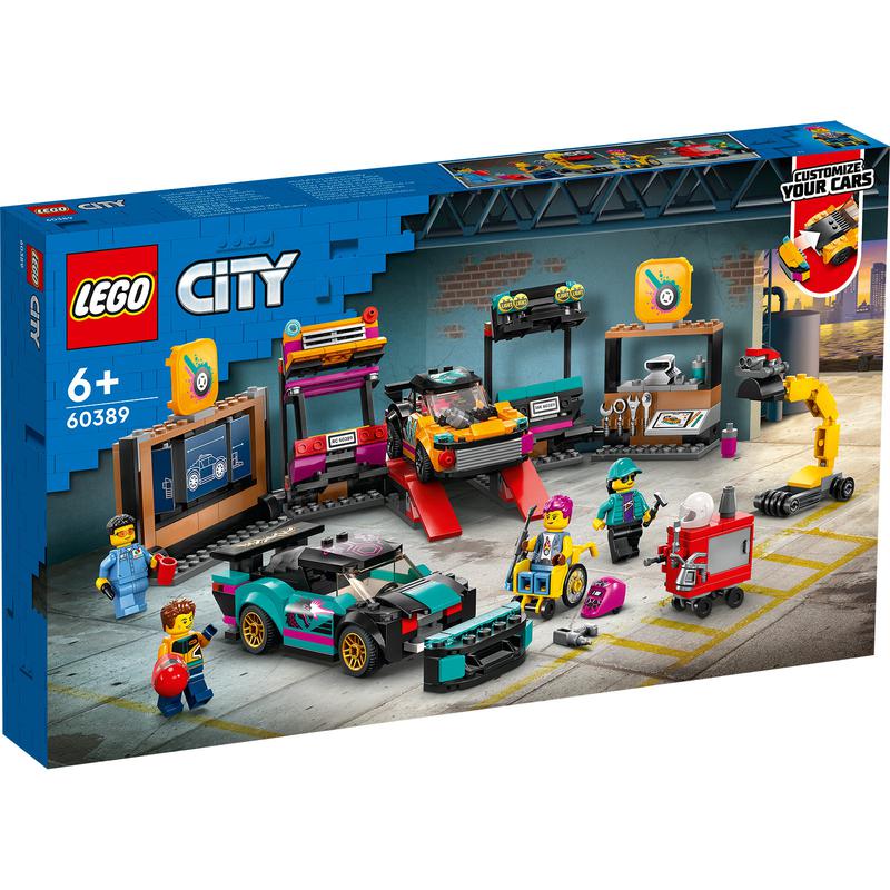 LEGO 60389 Garaža za modifikovanje automobila