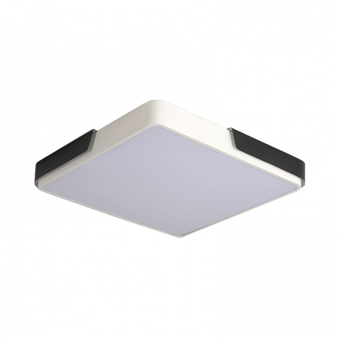 LED PLAFONJERA EL1671 K 16W 3000K CRNA/BELA