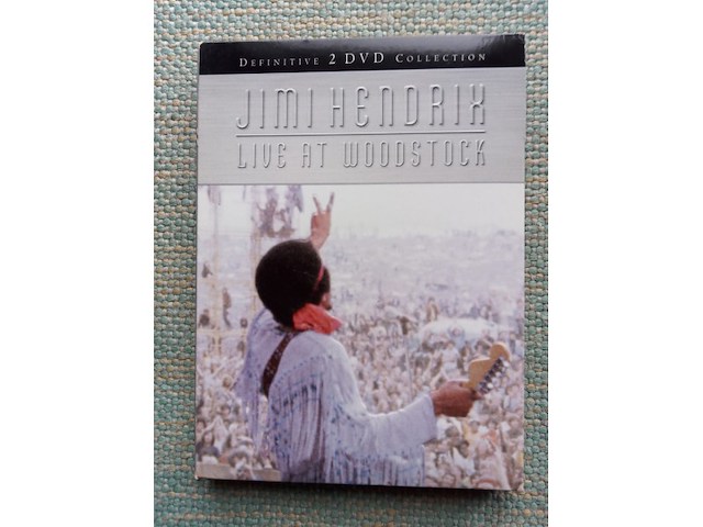 Jimi Hendrix Live at Woodstock 2 x DVD