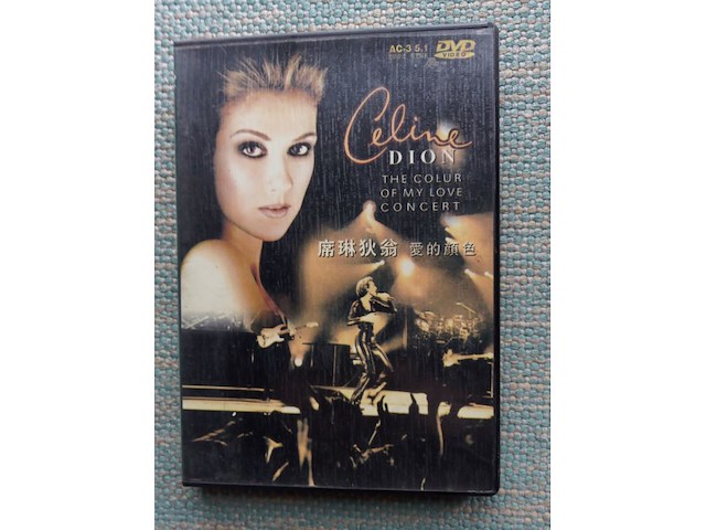 Celine Dion The colur of my love concert