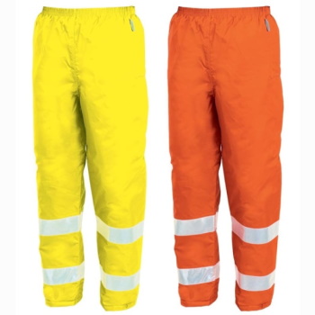 Issa pantalone vodootporne šuškave fluo IS 01743N