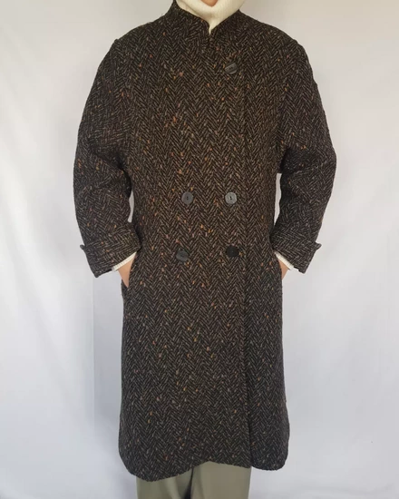 Vintage predivan vuneni kaput
