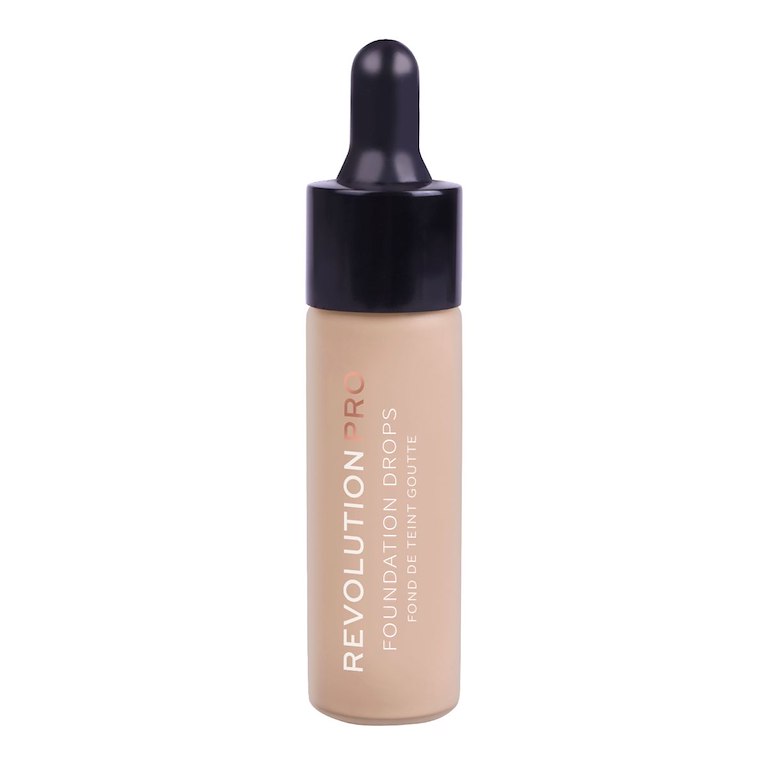 Tečni puder REVOLUTION PRO Foundation Drops 18ml F3