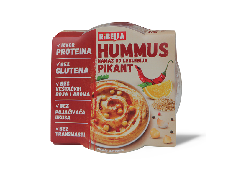 HUMUS PIKANT 80 GR RIBELLA