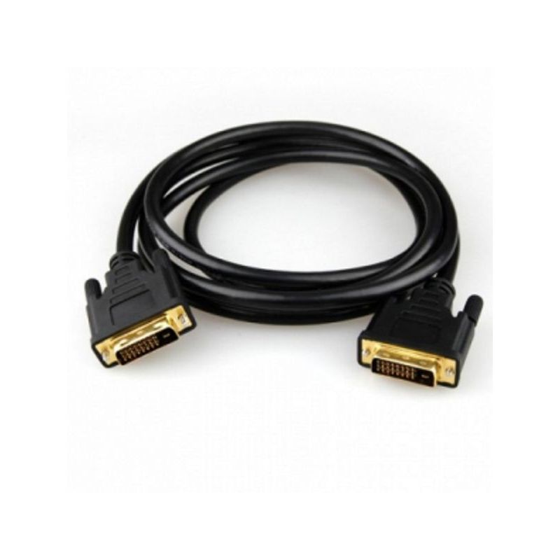 Fast Asia Kabl DVI-D Dual Link – DVI-D Dual Link M/M 1.8m feritno jezgro crni