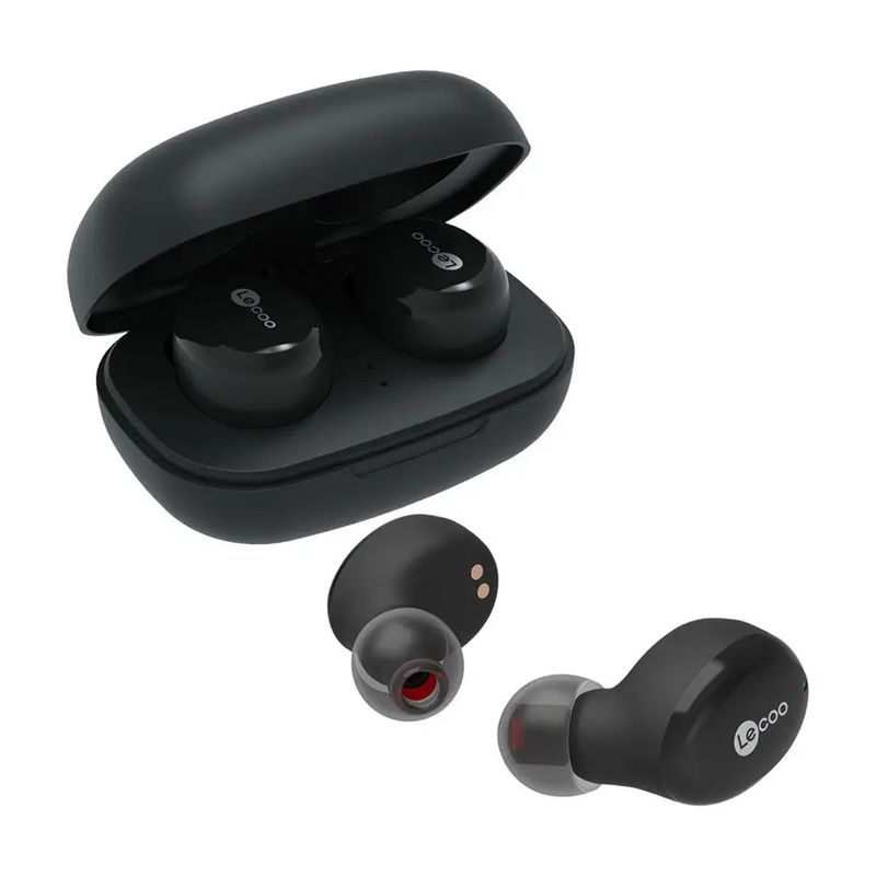 Bluetooth slusalice Lenovo TWS Earbuds EW301 Airpods crne