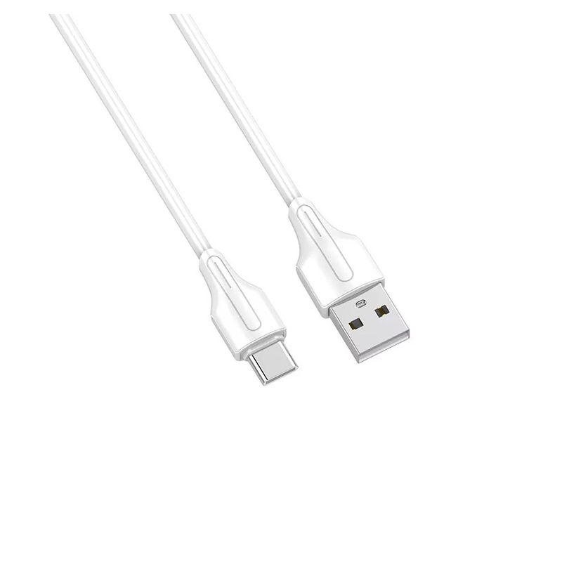 Data kabl LDNIO LS542 2.1A USB na Type C beli 2m