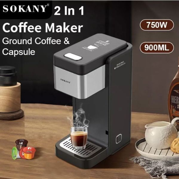 Kućni multifunkcionalni aparat za kafu – 900 ml – Sokany KF-6872