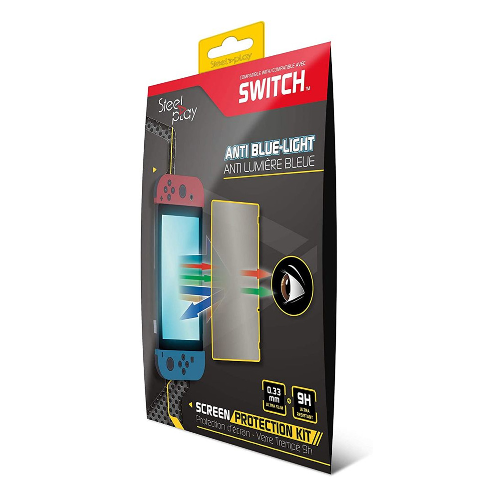 Nintendo Switch Screen Protection Kit (9H Anti Blue Light Glass)