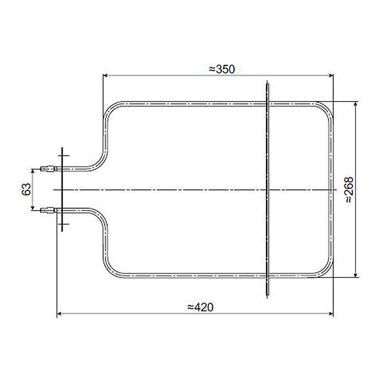 ELEKTRICNI GREJAC SPORETA GORENjE 1100W