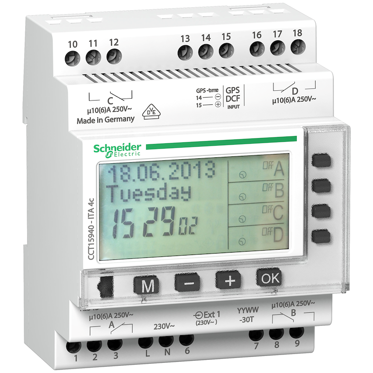 Programbilni vremenski automat CCT15940 Schneider Electric