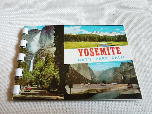 Yosemite, nacionalni park USA - Manja brosura (vintage)
