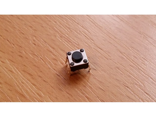 Mini taster 6X6X4.3mm 4-pin DIP