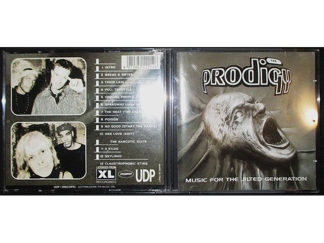 The Prodigy-Music for the Jilted Generat Italy CD (1994