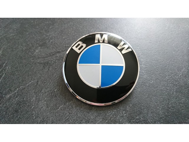 NOVO BMW znak Demmel precnik 82mm (hauba ili gepek)