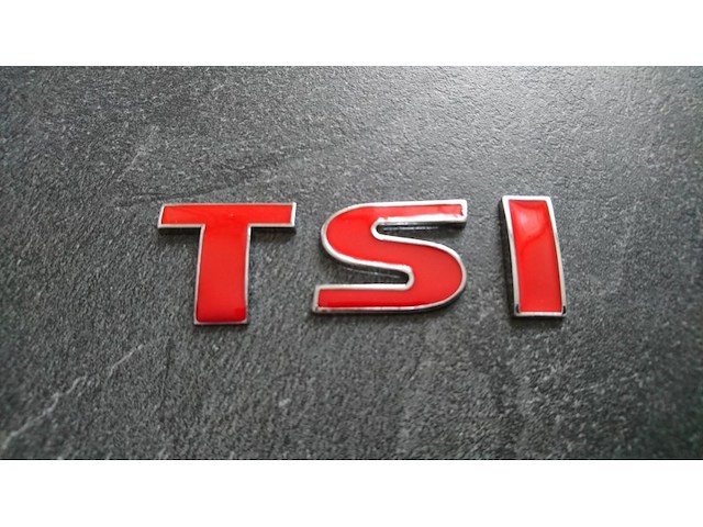 NOVO VW Volkswagen TSI crvena oznaka