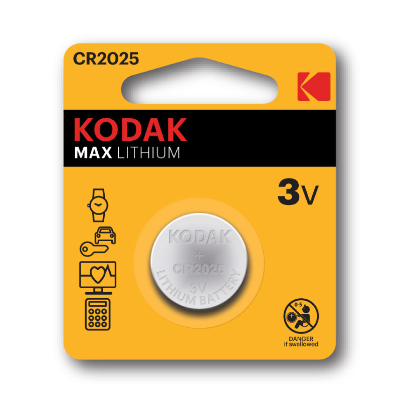 KODAK KCR2025 MAX Lithium coin cell 369