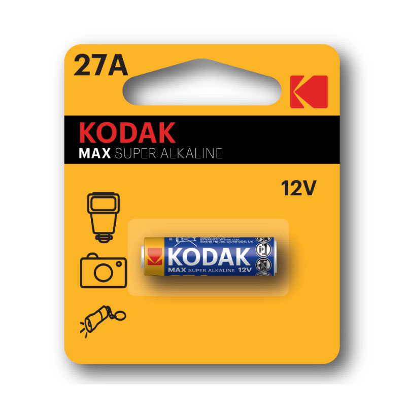 KODAK 27A MAX SUPER Alkaline Battery 1508