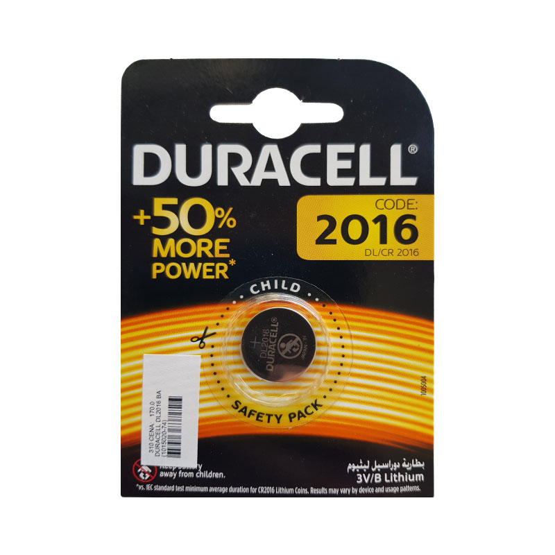 Duracell DL2016 310